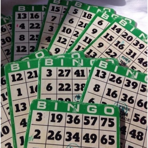 Games | Vintage Hardback Bingo Cards For Crafting Upcycling Lot Of 12 ...